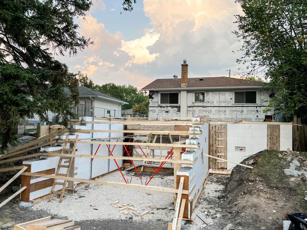 Insulated Concrete Form (ICF) Foundation - Formwork Foundations